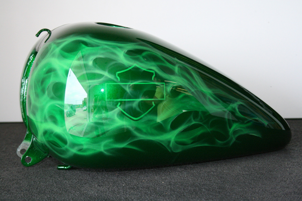 Ken's Custom Paint & Graphics, True Fire Paint Job