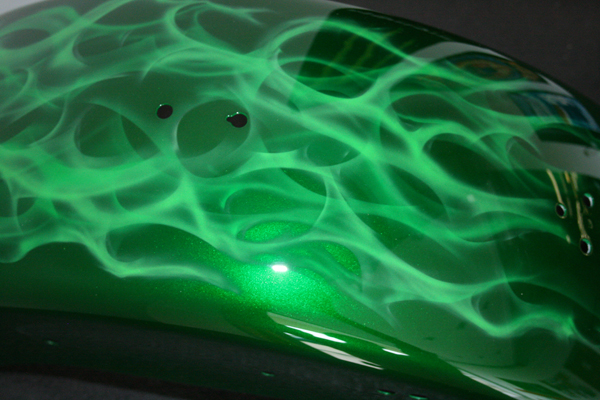 Ken's Custom Paint & Graphics, True Fire Paint Job
